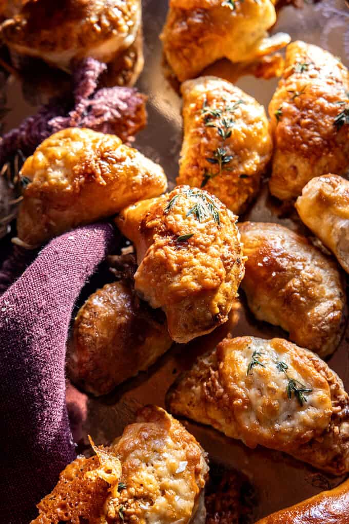 French Onion Soup Mini Pies. - Half Baked Harvest