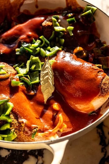 Creamy Chicken Tamale Pie. - Half Baked Harvest