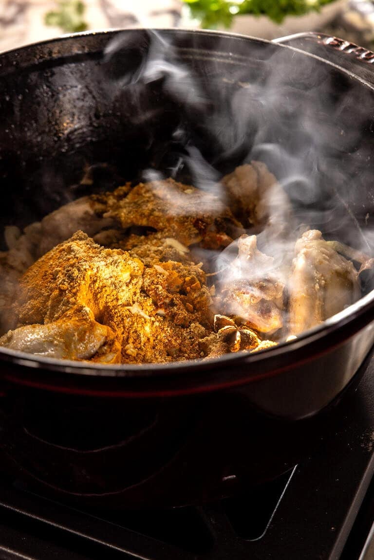 Dutch Oven Chicken Curry. - Half Baked Harvest