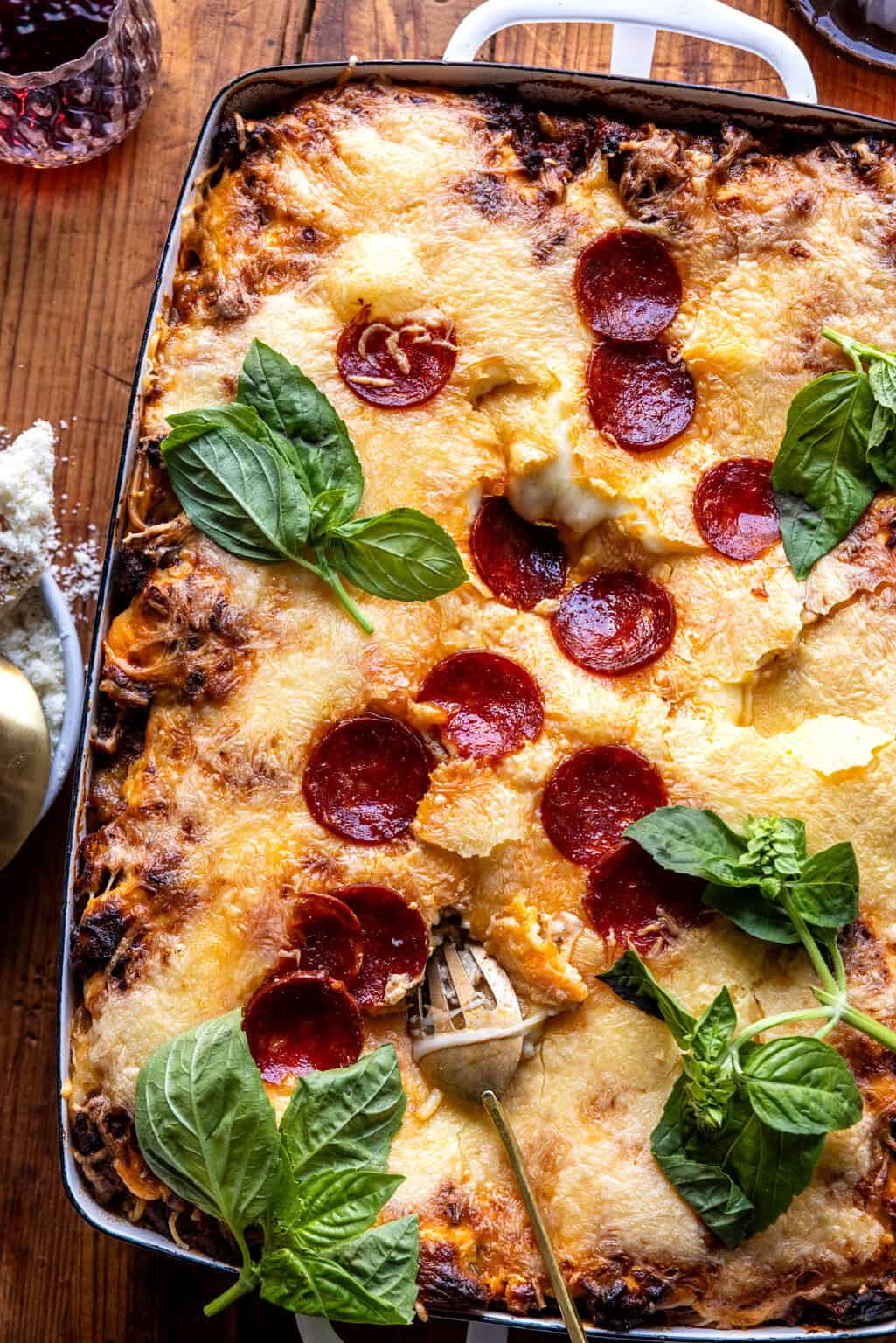 Million Dollar Baked Spaghetti. - Half Baked Harvest