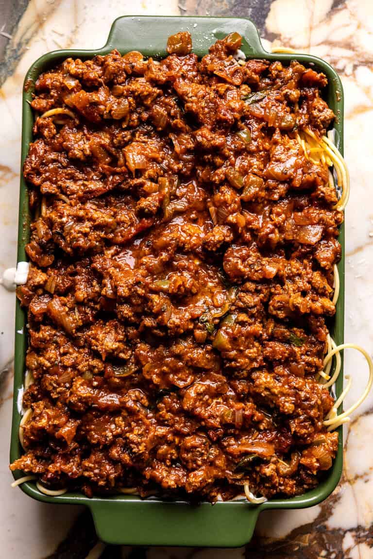 Million Dollar Baked Spaghetti. - Half Baked Harvest