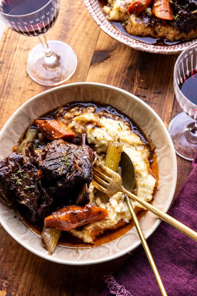 Red Wine Braised Short Ribs. - Half Baked Harvest