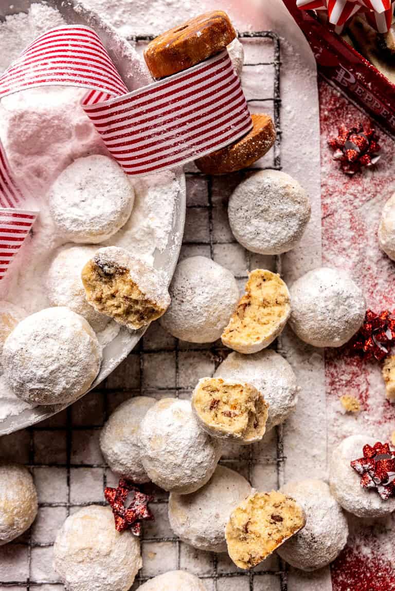 Snowball Cookies. - Half Baked Harvest