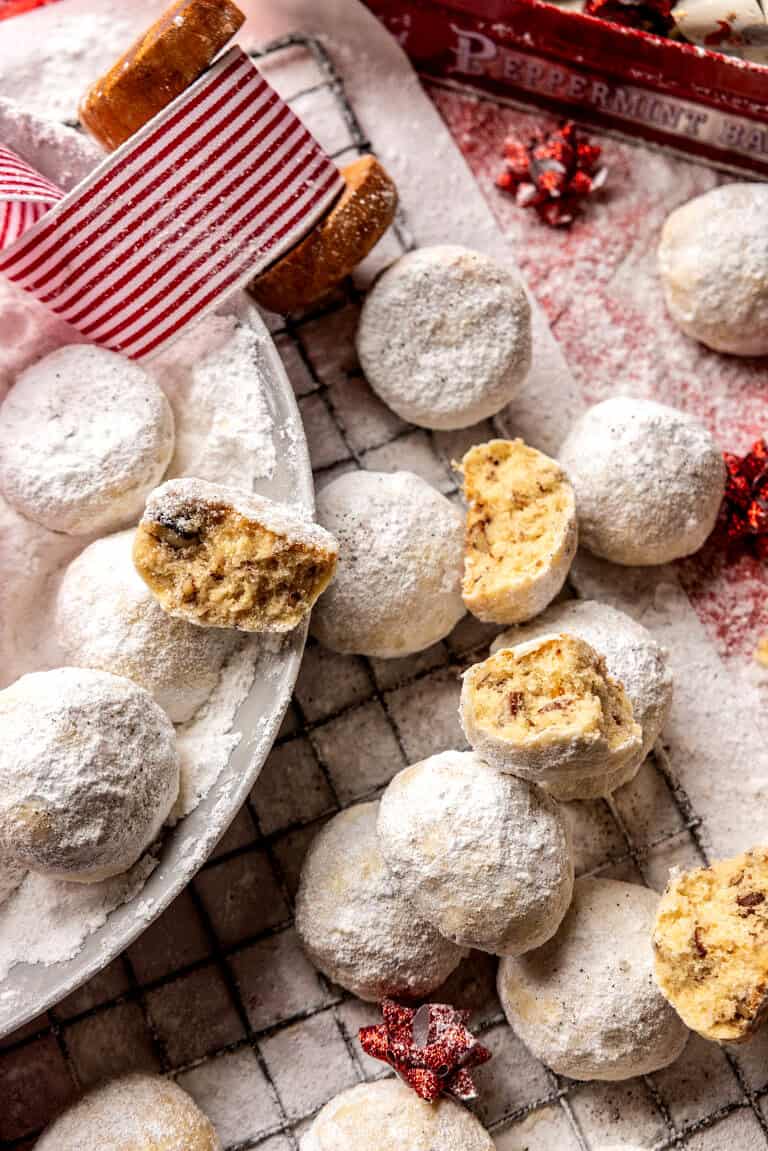 Snowball Cookies. - Half Baked Harvest