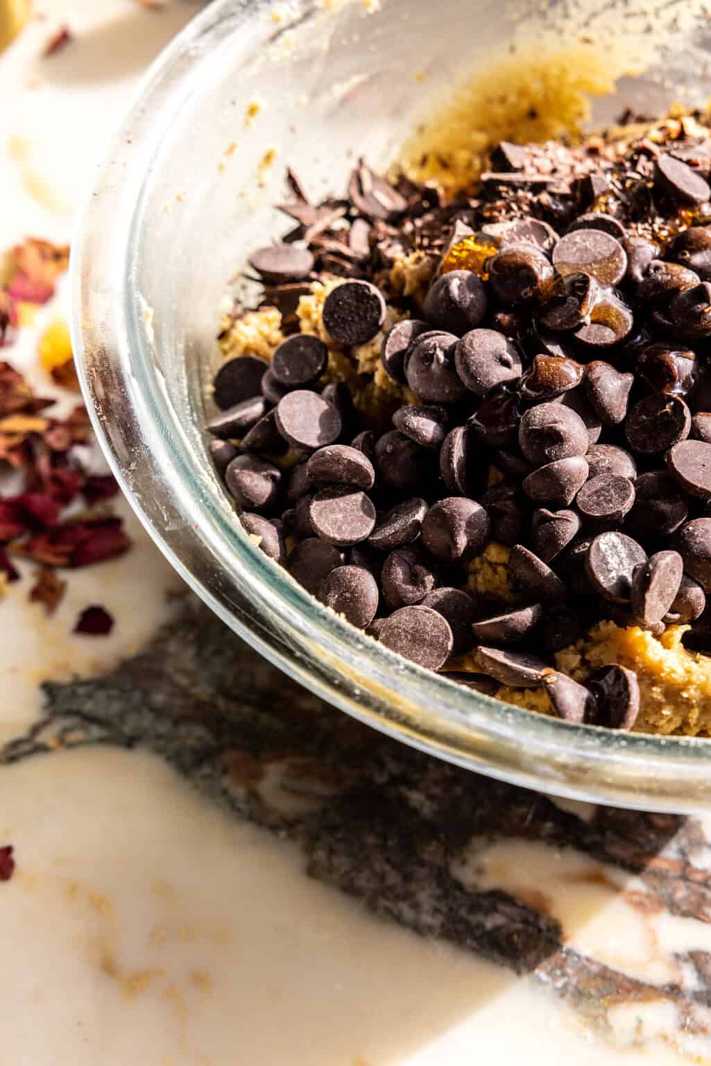Doughy Tahini Chocolate Chip Cookie Bars. - Half Baked Harvest