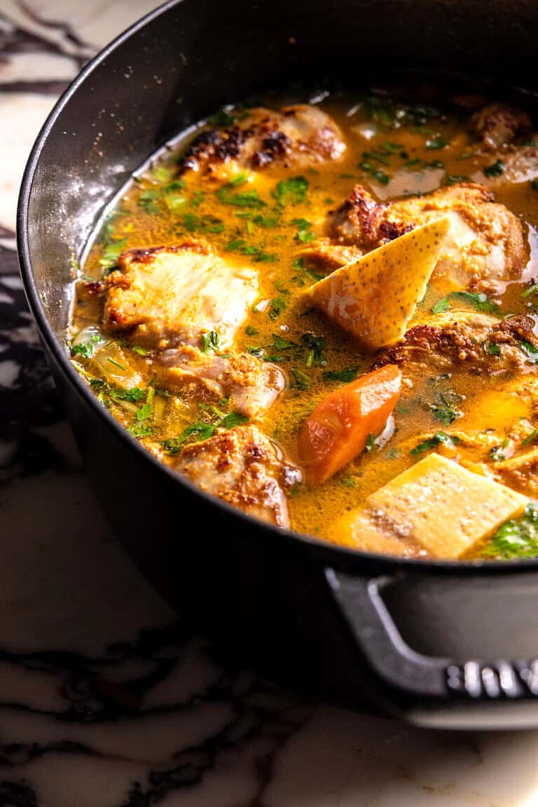 One Pot Mustard Chicken and Orzo. - Half Baked Harvest