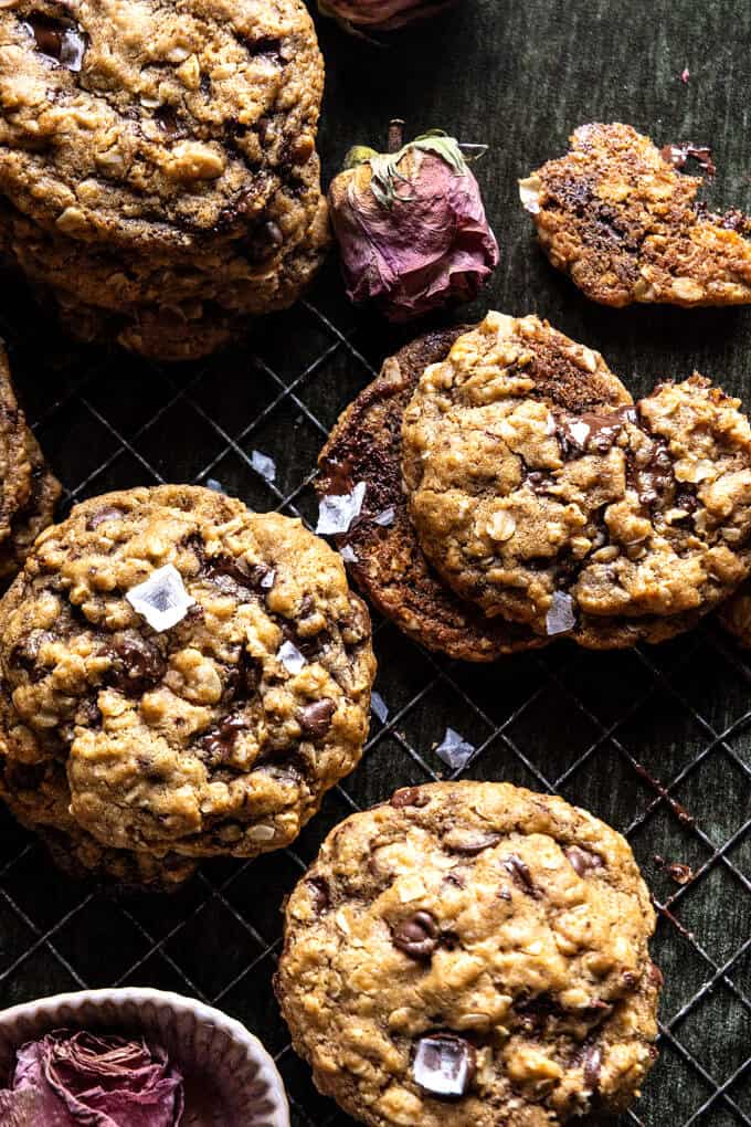 Really Good Oatmeal Chocolate Chip Cookies. - Half Baked Harvest
