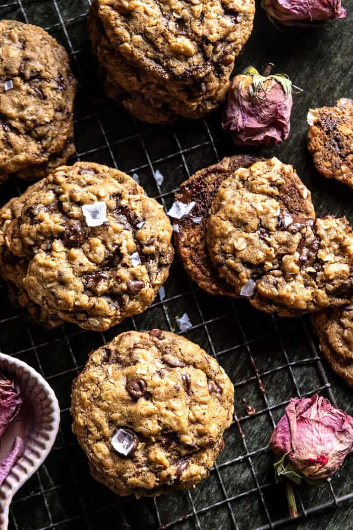 Really Good Oatmeal Chocolate Chip Cookies. - Half Baked Harvest