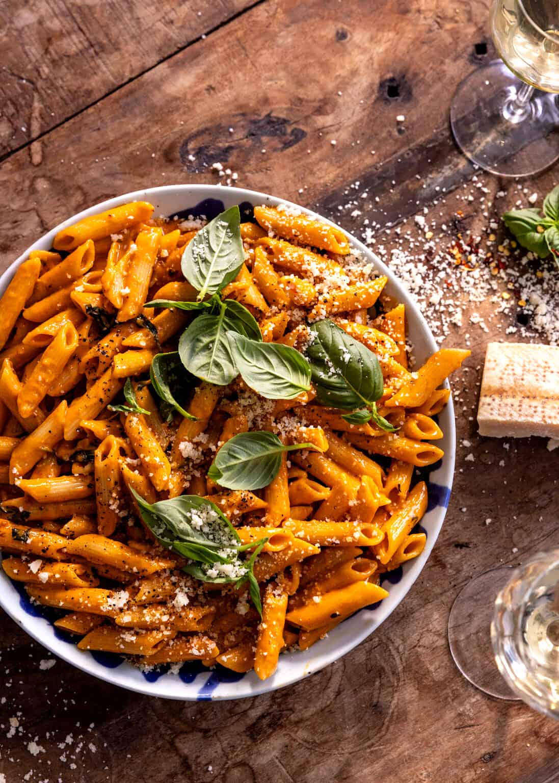 Spicy Creamy Gochujang Butter Pasta. - Half Baked Harvest